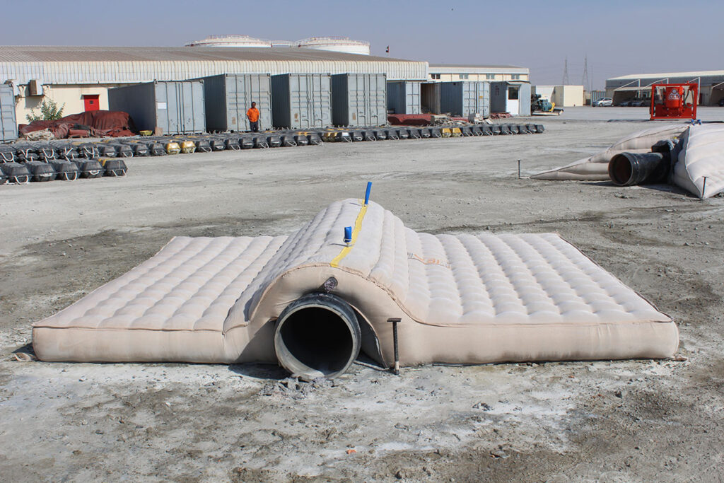 Grout bags – ULOSYSTEMS-For offshore grouting applications
